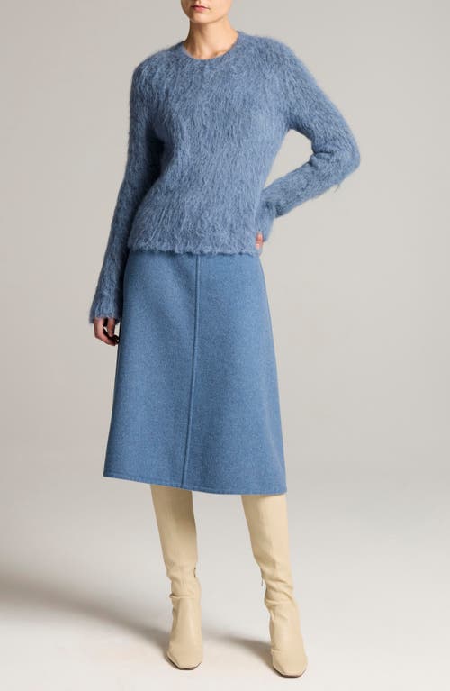 VINCE Vince Wool Blend A-Line Skirt